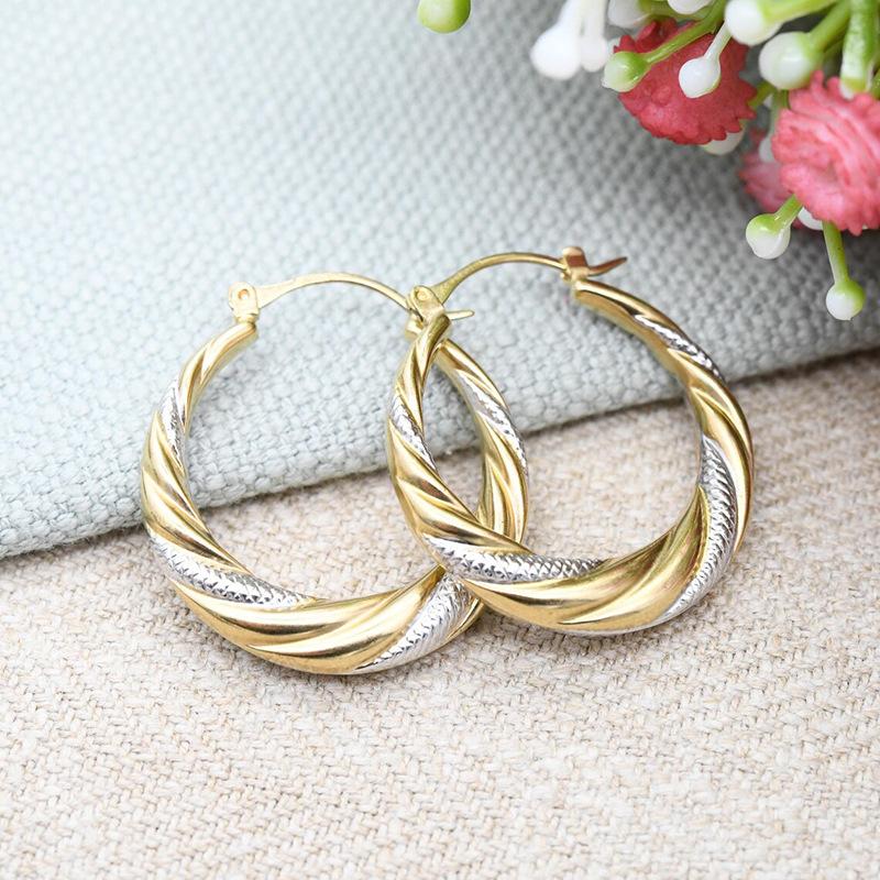 Big Hoop Earrings, Personalized large ear ring design, earrings for ...