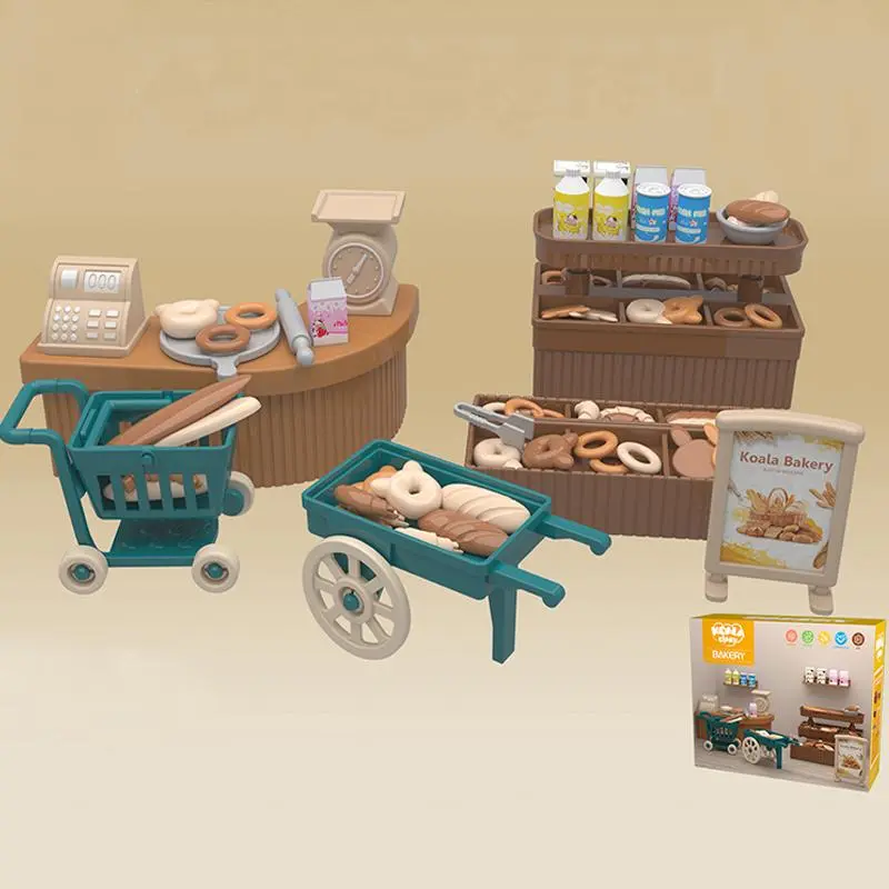 Miniature Bakery Shop Toy, 1 Set Kitchen Pretend Play Set Simulation ...