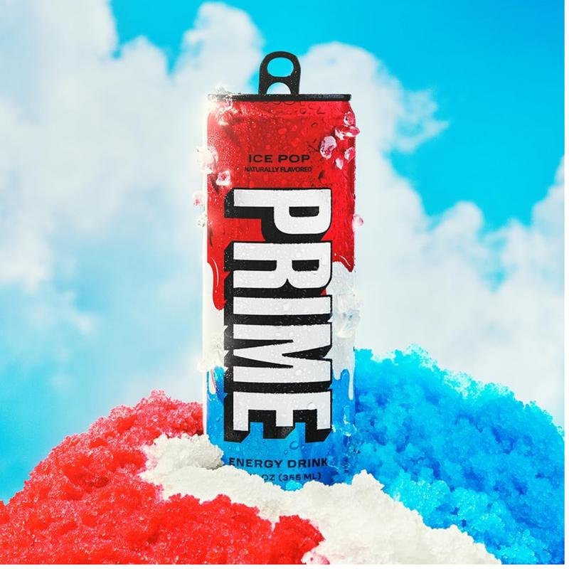 Prime Hydration Energy Drink – Ice Pop – 4 Pack | Naturally Flavoured ...