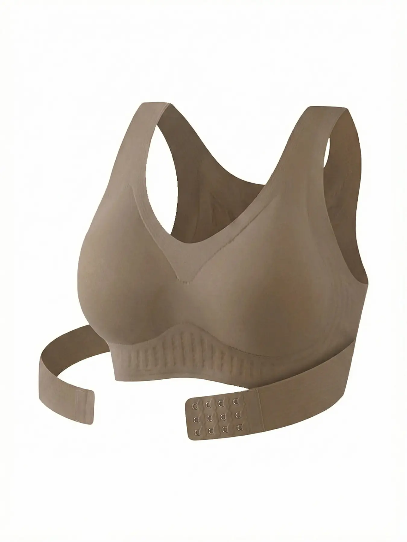 Women's High Support Sports Bra, Wireless Underwire, 2-In-1 Posture ...