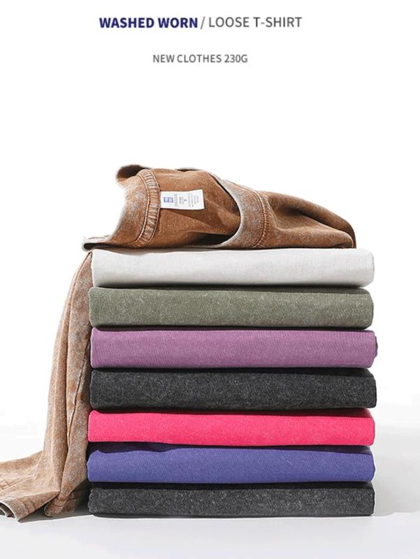 Men's Heavyweight 230gsm Vintage Christian T-Shirt - Be The Light ...