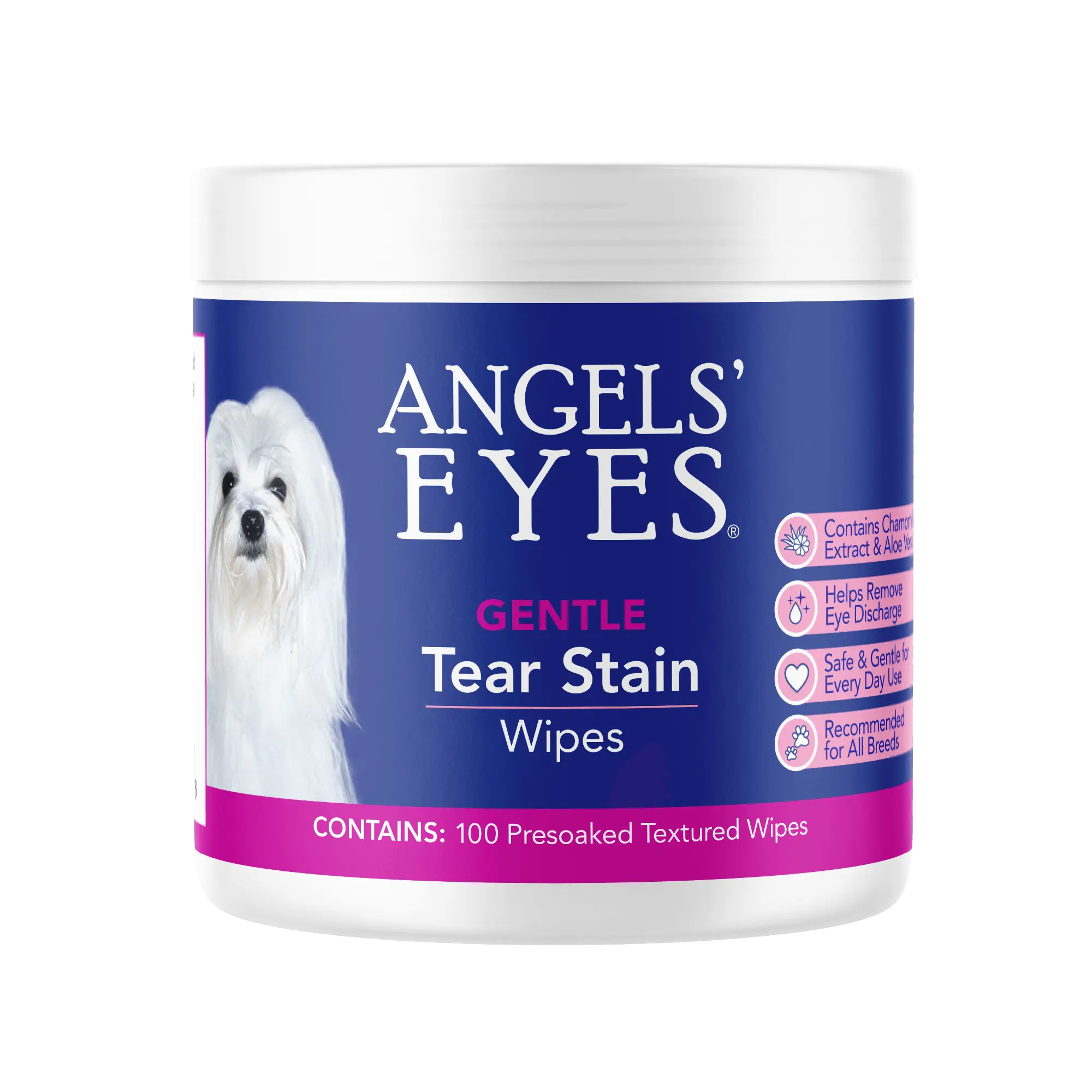 Angels' Eyes Gentle Tear Stain Wipes 100ct for Dogs and Cats - TikTok Shop