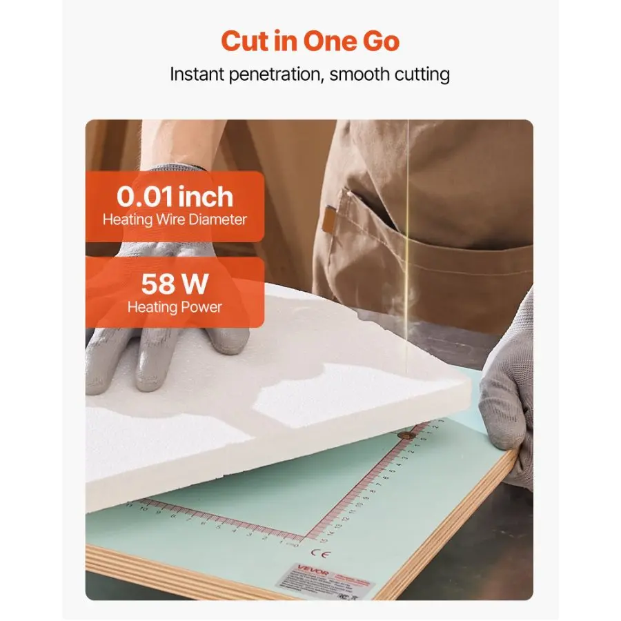 fathersdaygift VEVOR Hot Wire Foam Cutter, 58W Electric Styrofoam ...