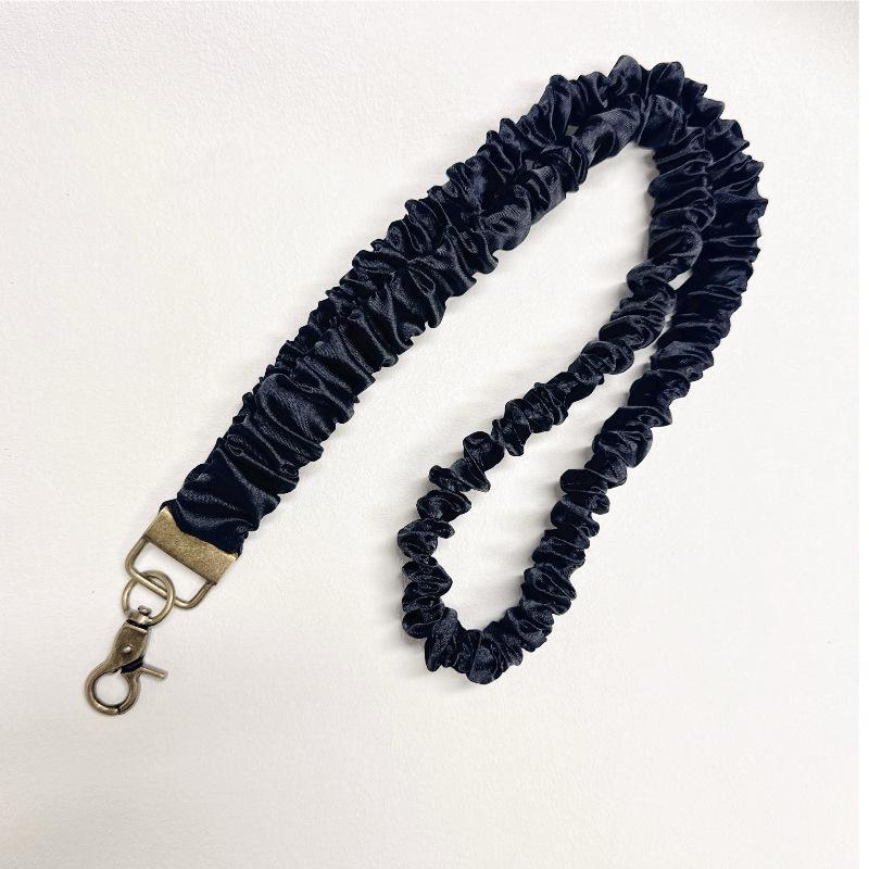Stretchy Scrunchie Lanyard for ID Badges & Keys - Durable Lightweight ...