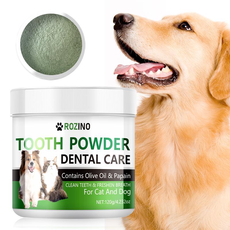 Pet Tooth Powder, 1 Box Pet Tooth Cleaning Powder, Oral Care Product ...