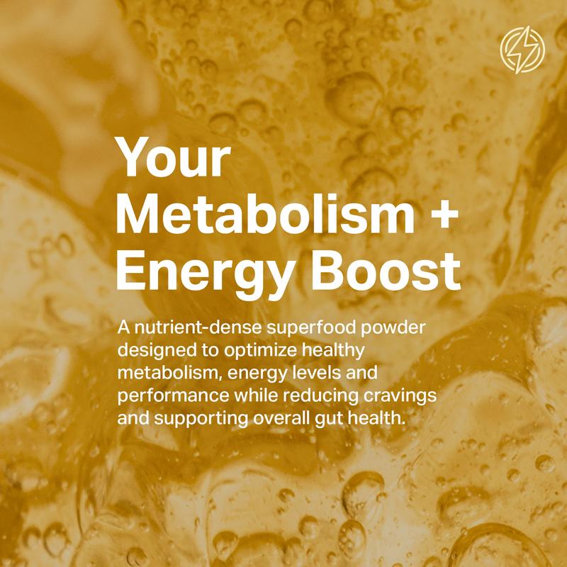 The Yellows Metabolism & Energy Boost Superfood Powder for Energy ...