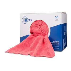 Microfiber Cleaning Cloth Rags in A Box (20 Count) -7.9" x 7.9 ...