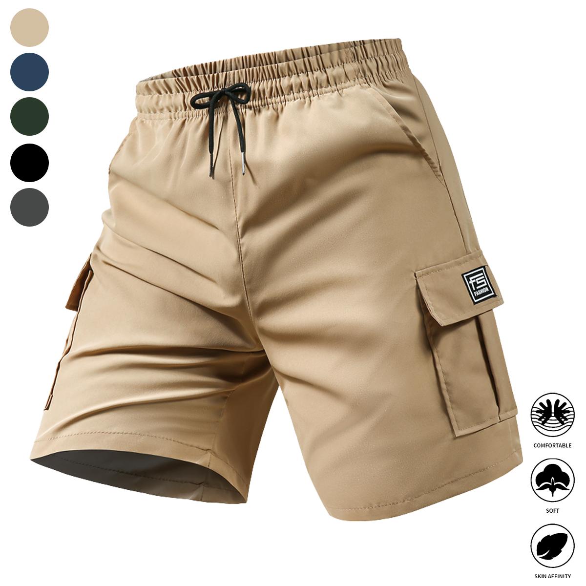 Pack of 4: men’s shorts, casual loose shorts, perfect choice, work ...