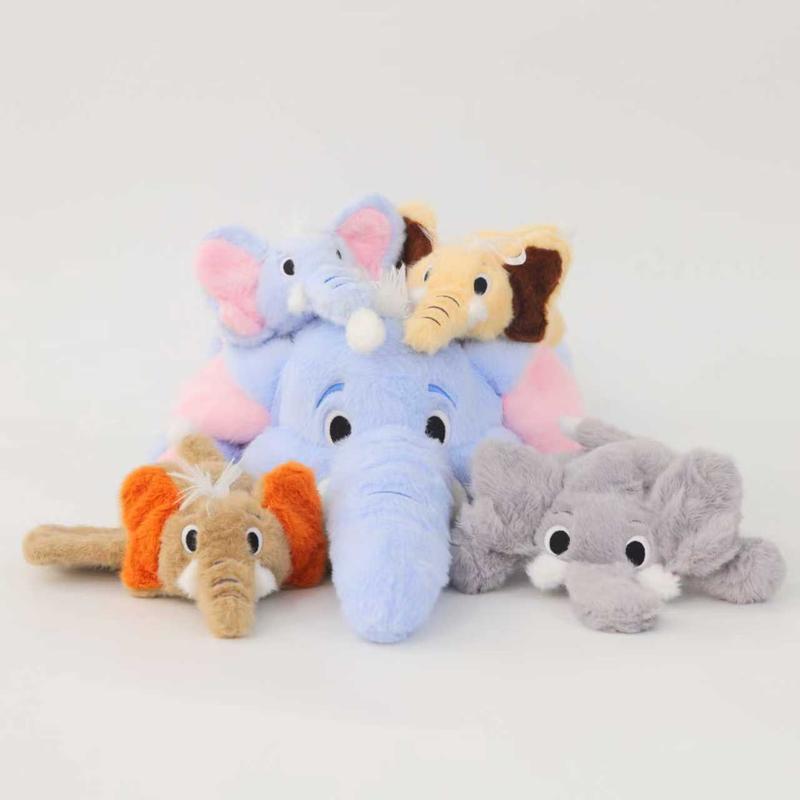 10" 1 lb Weighted Elephant Stuffed Animal – Plush Cuddle Toy / Pillow ...