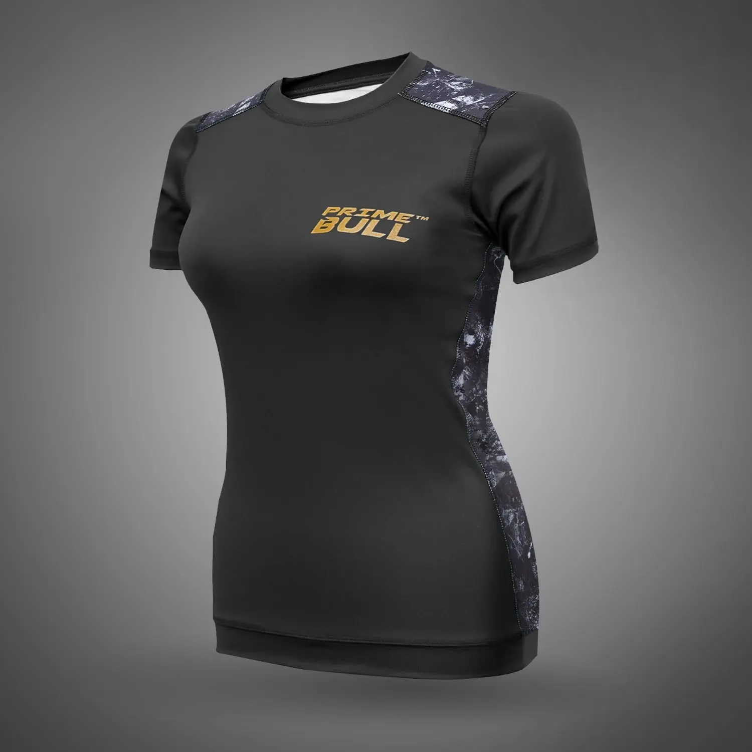 Women's Breathable Rash Guard, Short-Sleeve Crew Neck Graphic Top for ...