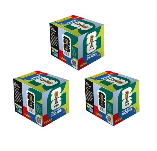 FIFA World Cup 2026 Sticker Collection - 50 Pack Box, International ...