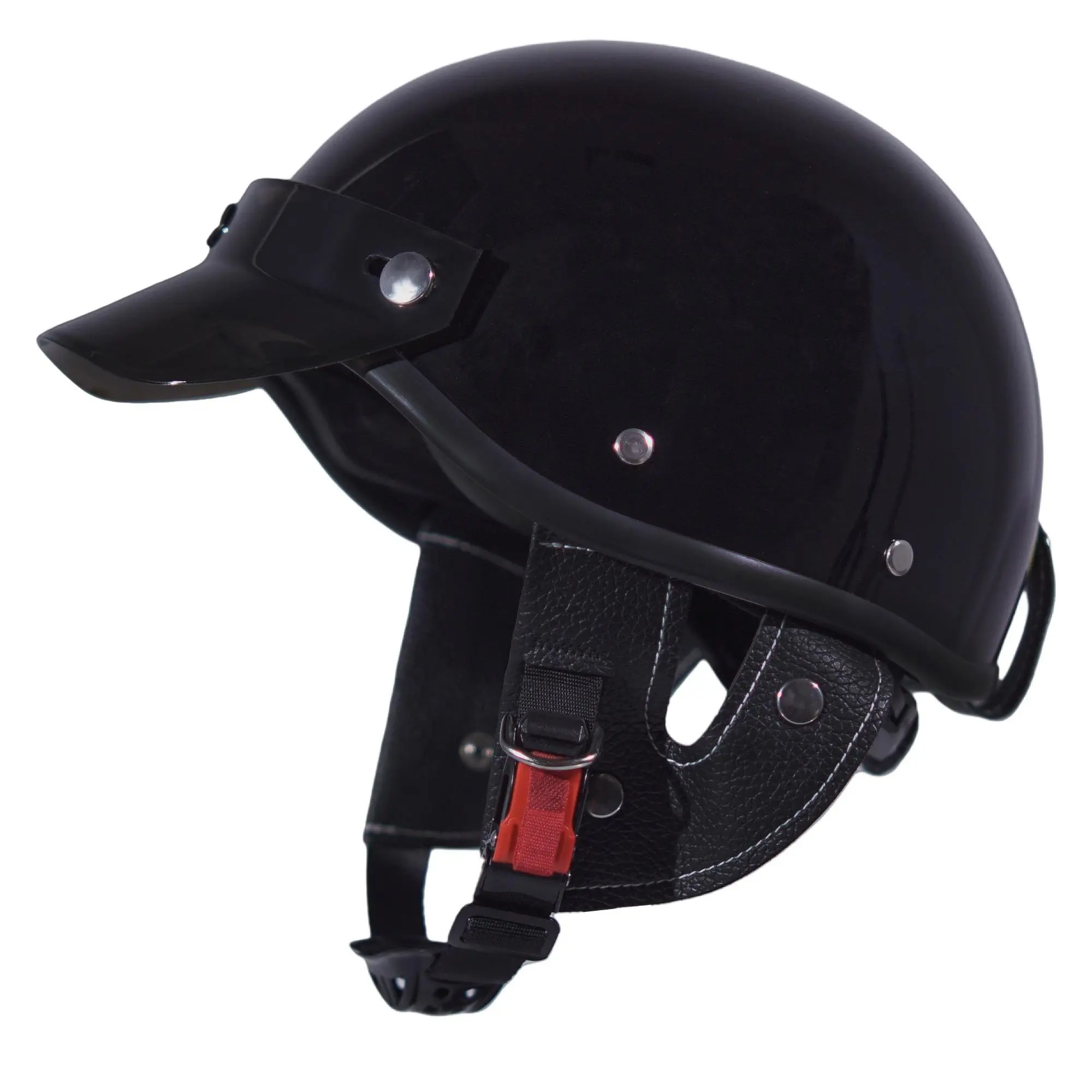 Retro Motorcycle Helmet Unisex Four Seasons Cruise Pedal Cap Helmet ...
