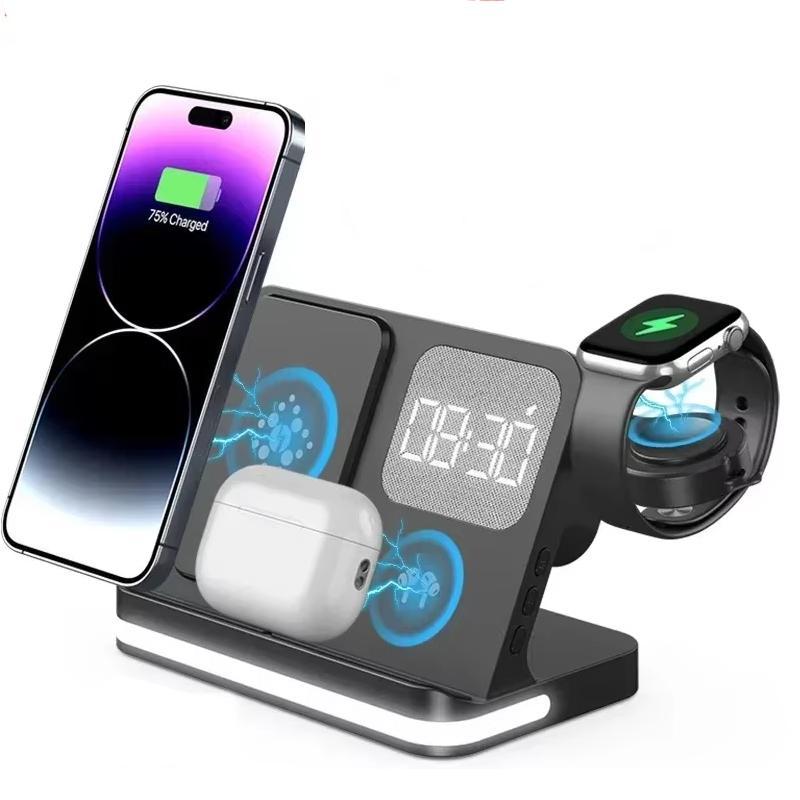6 in 1 Wireless Charger Stand, 15W Multifunctional Wireless Charging ...