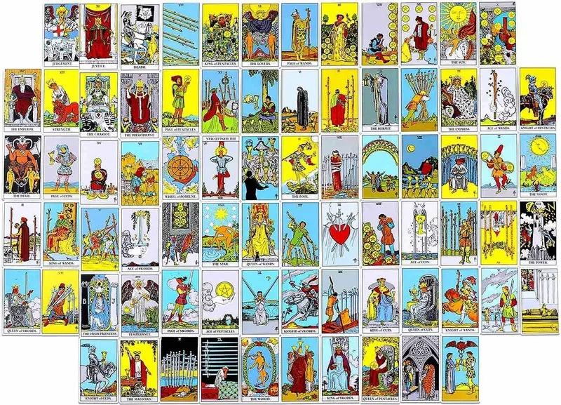 Dionysus Classic Tarot Deck with Guide Book - Perfect for Parties ...