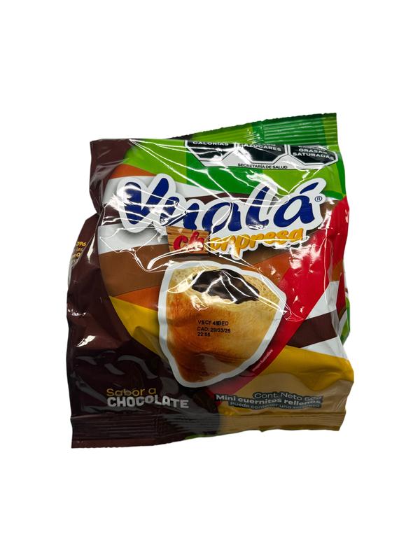 VUALA SORPRESA- MINI CUERNITOS RELLENOS SABOR CHOCOLATE CAJETA Y ...