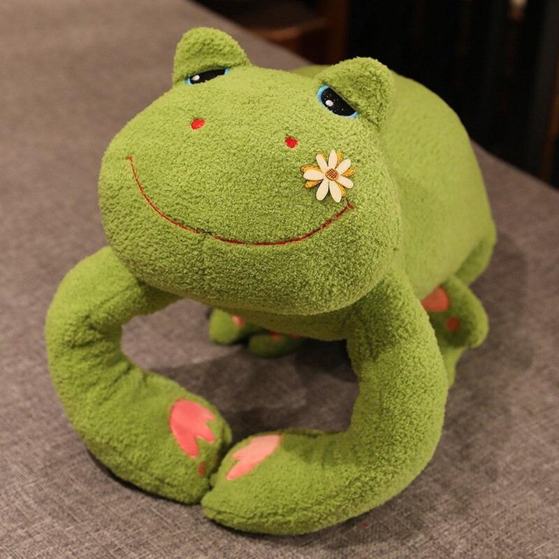 Lying Frog Plush 39 inches, Lying Frog Stuffed Animal, Lying Large Frog ...