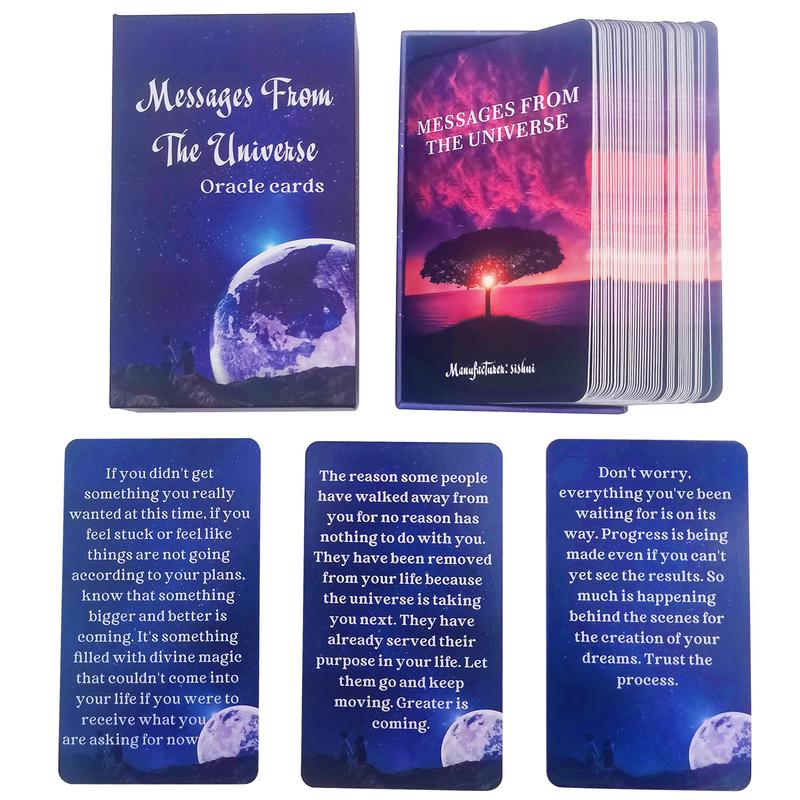 Messages from the Universe Oracle Cards, 1 Box Love, Finance, Career ...