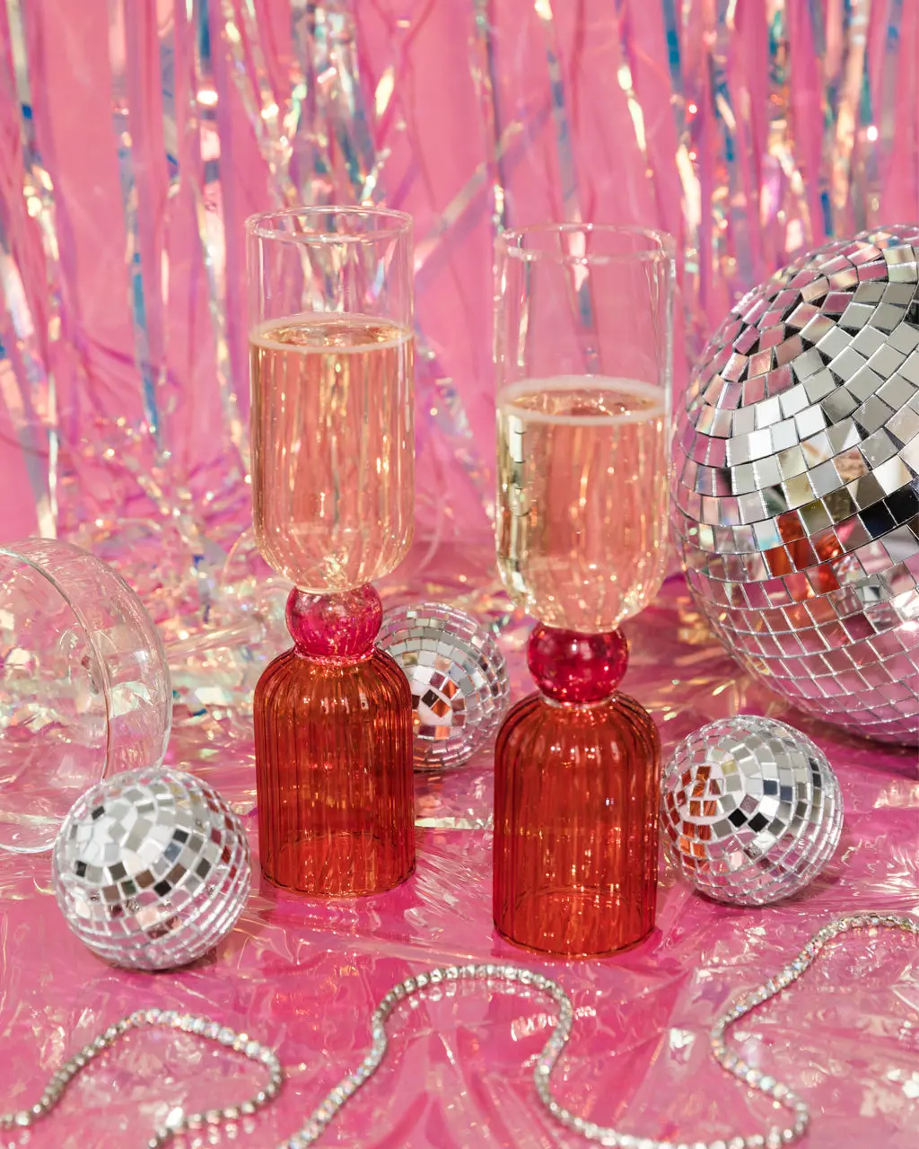 Tipsy Turvy Bar Glass Set - Pink - TikTok Shop