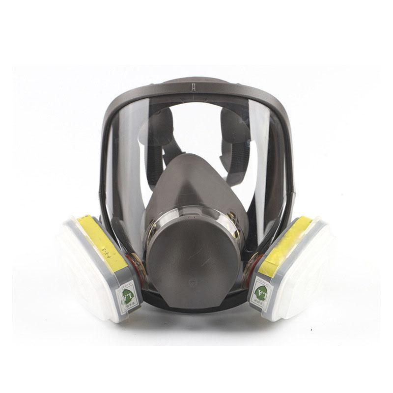 Reusable Full Face Cover, Full Face Respirator Mask Set, Dust-proof ...