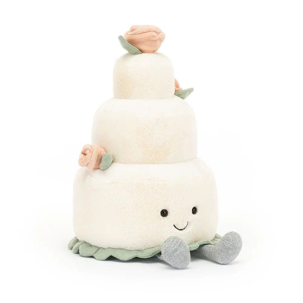 Jellycat Birthday Cake Cute Plush Toy Adorable Soft Cuddly Pastel ...