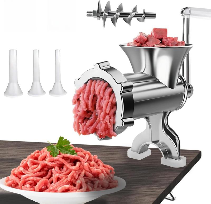 Small enema machine Heavy Duty Manual Meat Grinder Mincer Stuffer ...