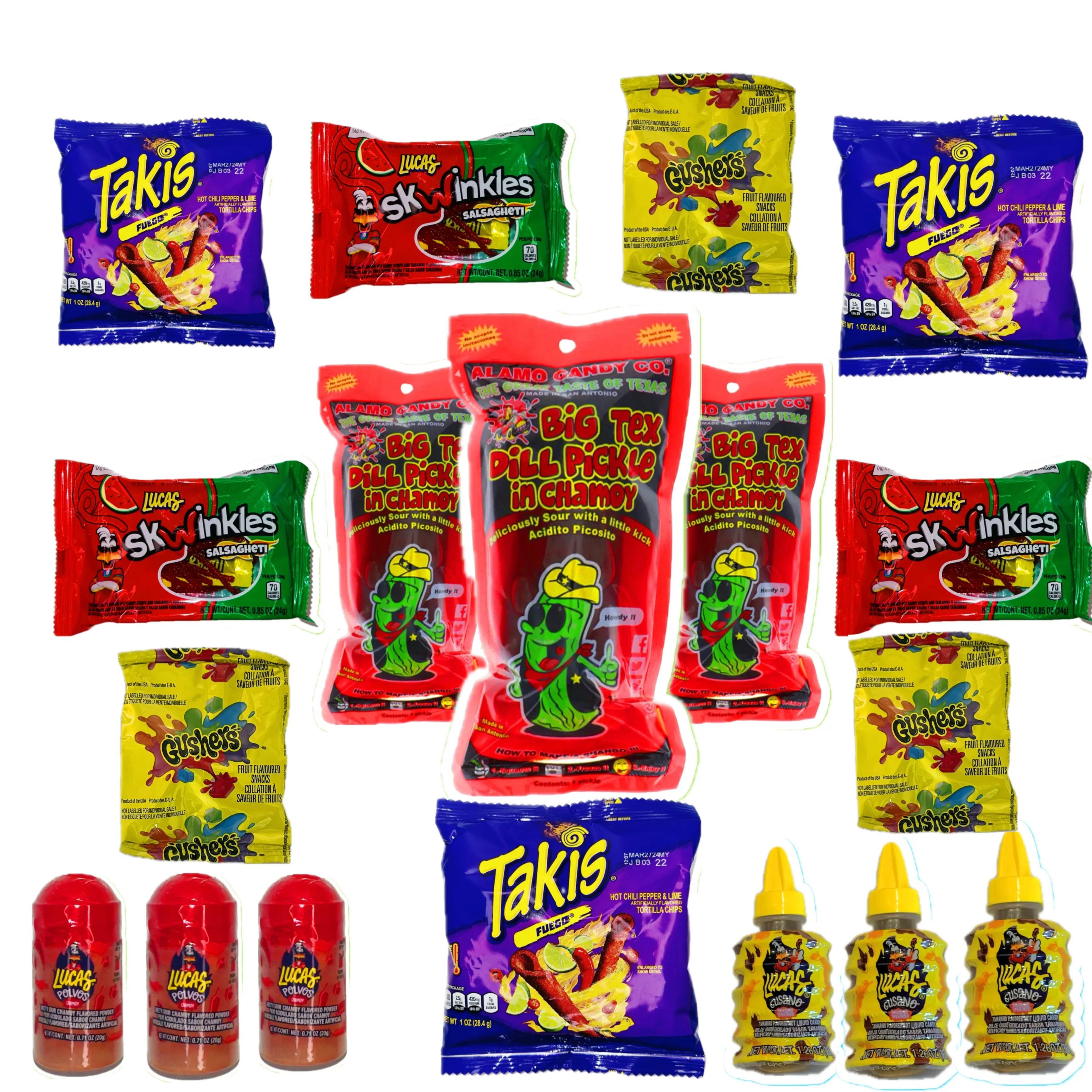 Big Tex Takis Chamoy Pickle Kit With Gushers - TikTok Shop