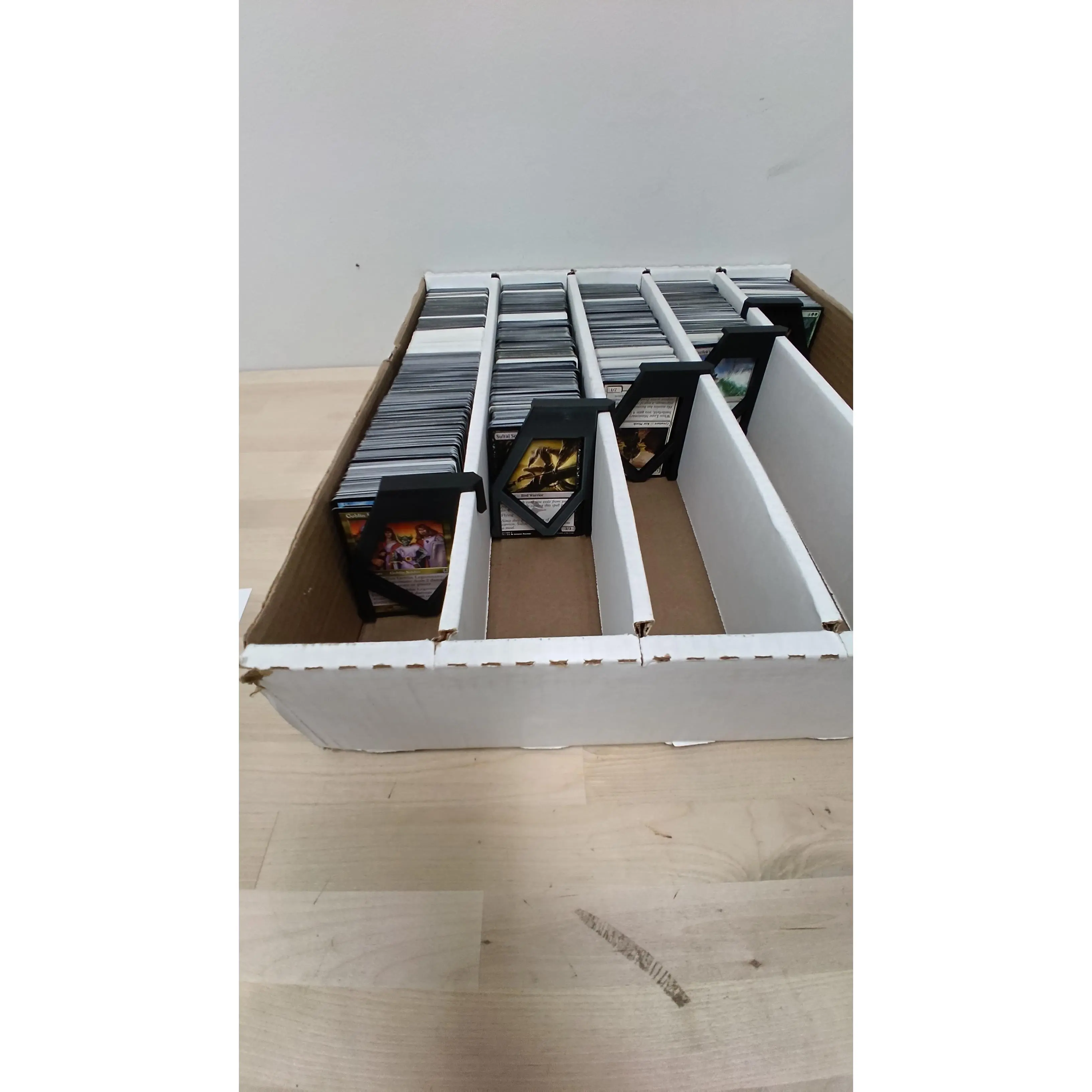 5 Pack of Heavy Duty Card Dividers for BCW Multi-Row Boxes - TikTok Shop