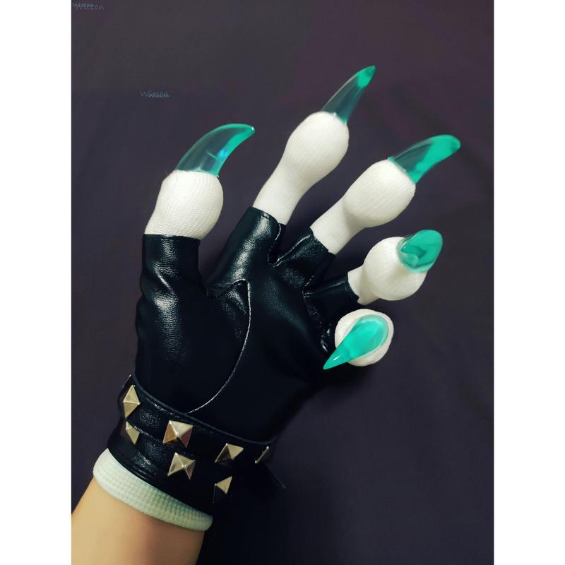 Furry Gloves Kig Fursuit Paws Kigurumi Cosplay Plush Gloves& Handwear ...