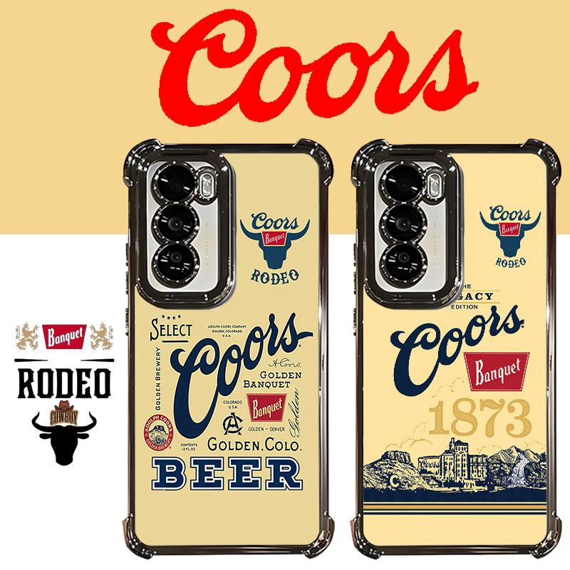 Coors Beer Cow Cowboy Vintage Western Style Aesthetic Electroplated TPU ...