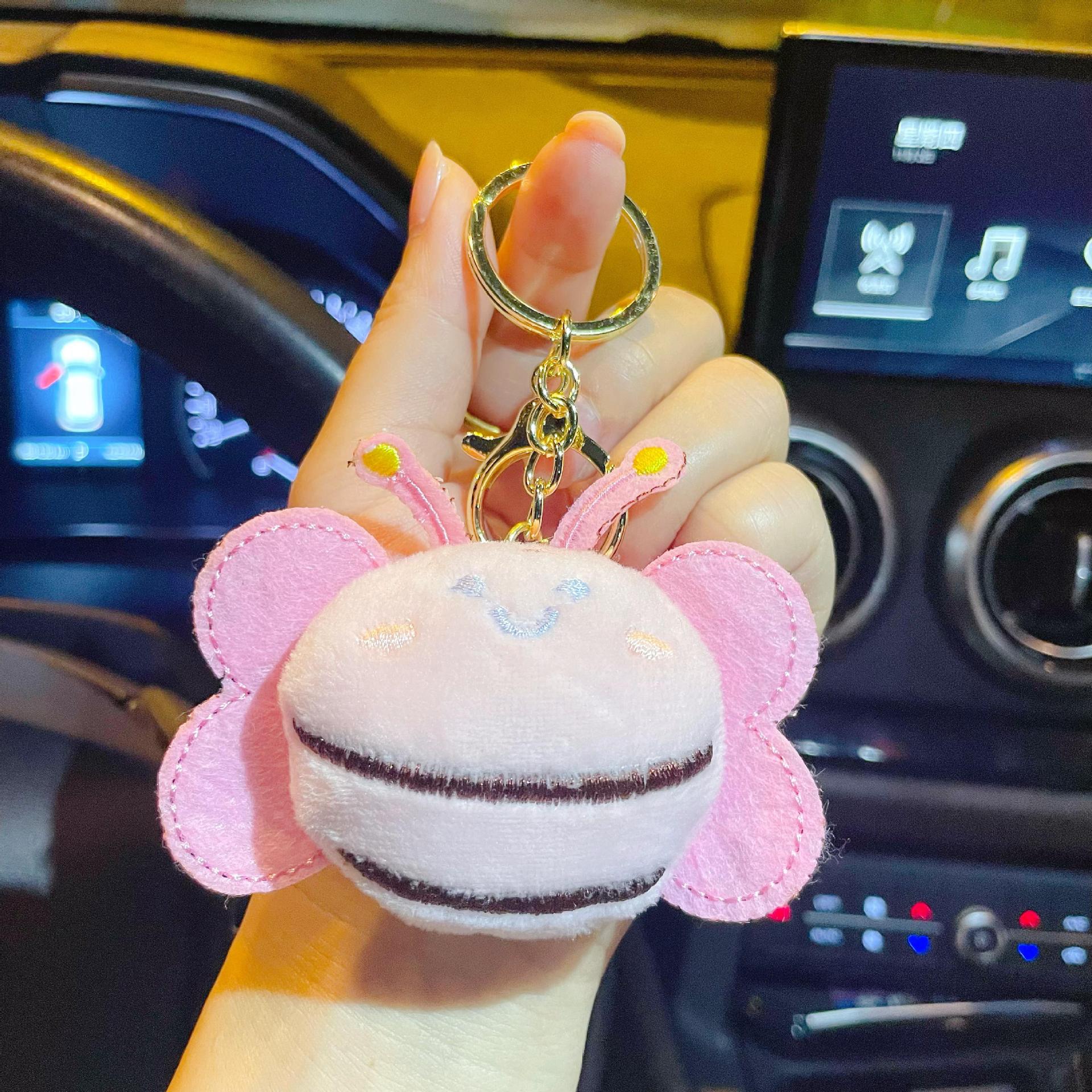 A Random Color Smiling Little Bee-Dress-Shaped Clothing Charm - TikTok Shop