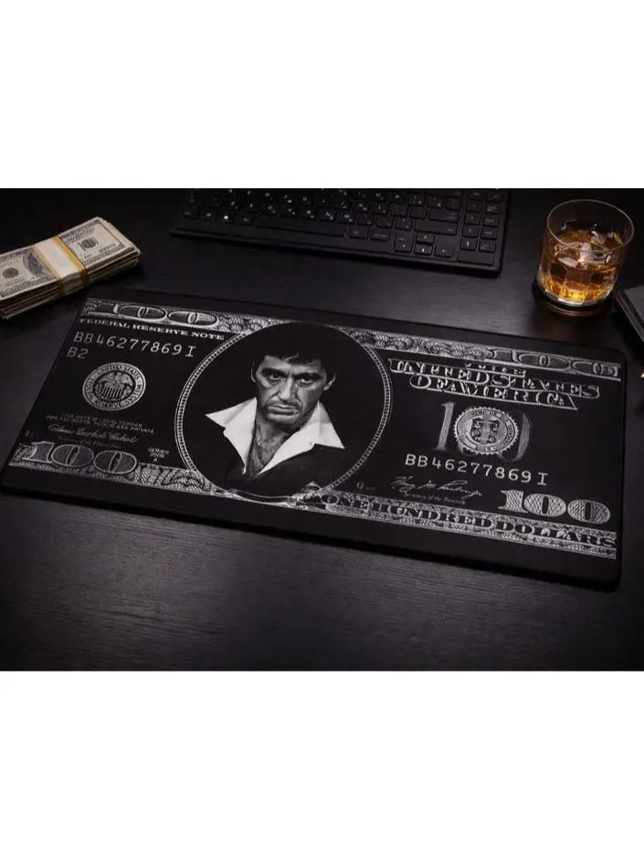 Scarface Alonso Tony Montana Movie Design Gaming Desk Mat - Non-Slip ...