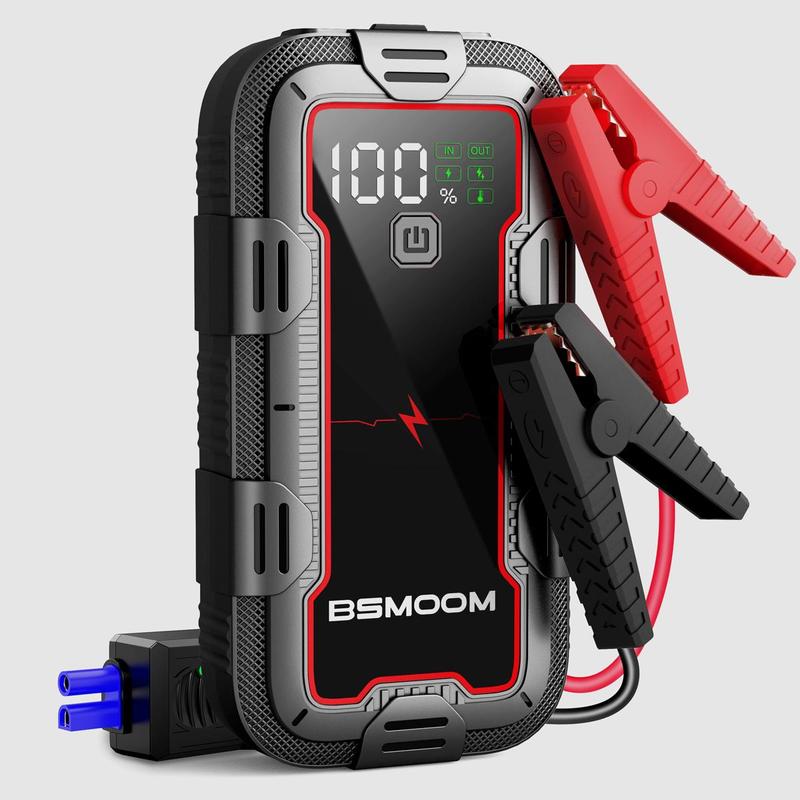 Portable Car Battery Jump Starter, 4000a Peak Start Box, Super Safe Car ...