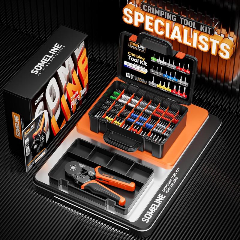 Ferrule crimping tool ratchet pliers for awg237 with 23 sizes wire end ...