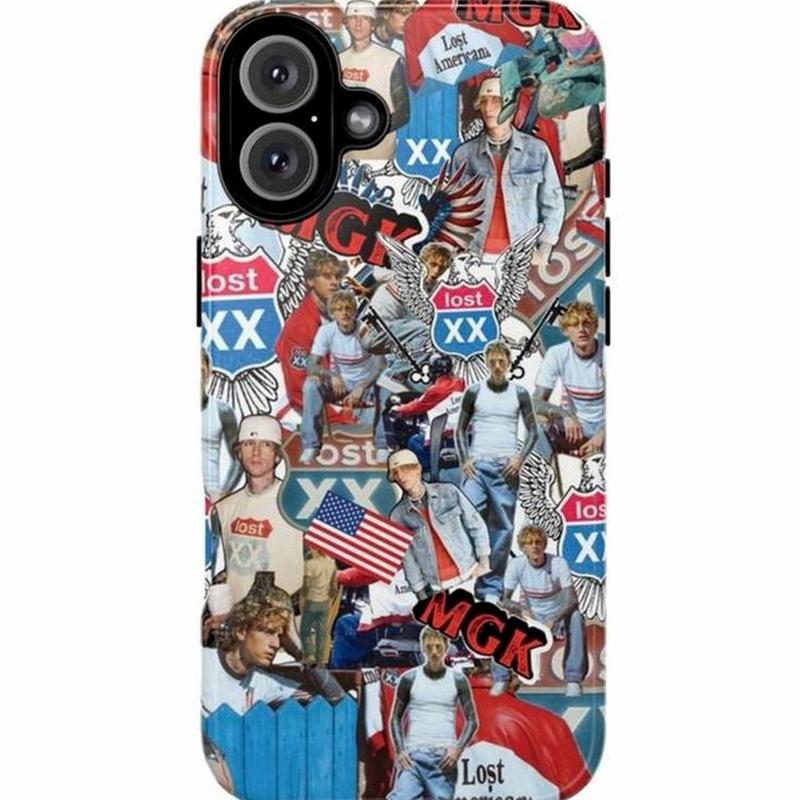 Machine Gun K. Phone Case Lost Americana 2025, MGK Phone Case For ...