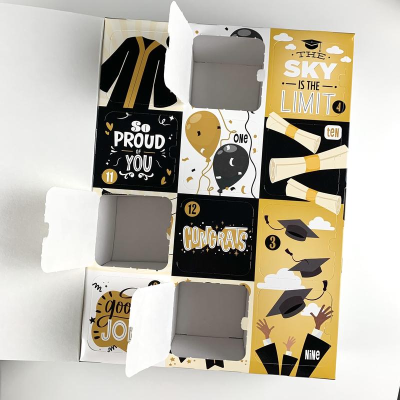 Fill it Yourself Empty Graduation Gift Box, 12 Days of Graduation Gifts ...