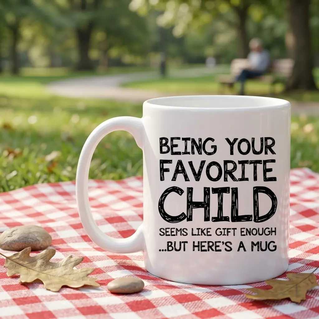 Ceramic Coffee Mug Featuring Humorous Quote for Favorite Child Ideal ...