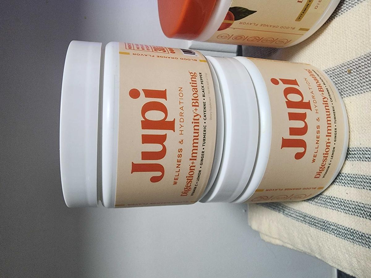 Jupi Wellness and Hydration Drink | Turmeric and Ginger Supplement with ...