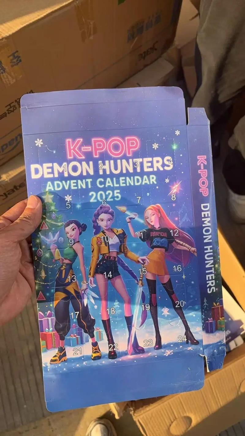 2025 Countdown Calendars Kpop Demon Hunters Advent Calendar Model Doll ...