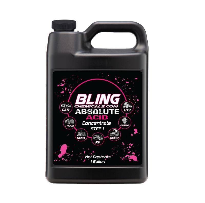 Bling Chemicals - Absolute Acid 1 Gallon Jug - Powerful Acid-Based ...
