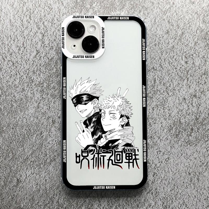 Anime Jujutsu Kaisen Satoru Gojo phone case for iPhone 17,16,15,14,13 ...