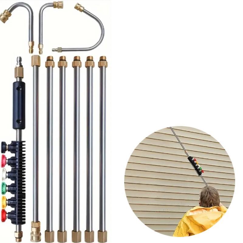 High Pressure Washer Extension Rod Set, 1/4 Inch Quick Connect Spray ...