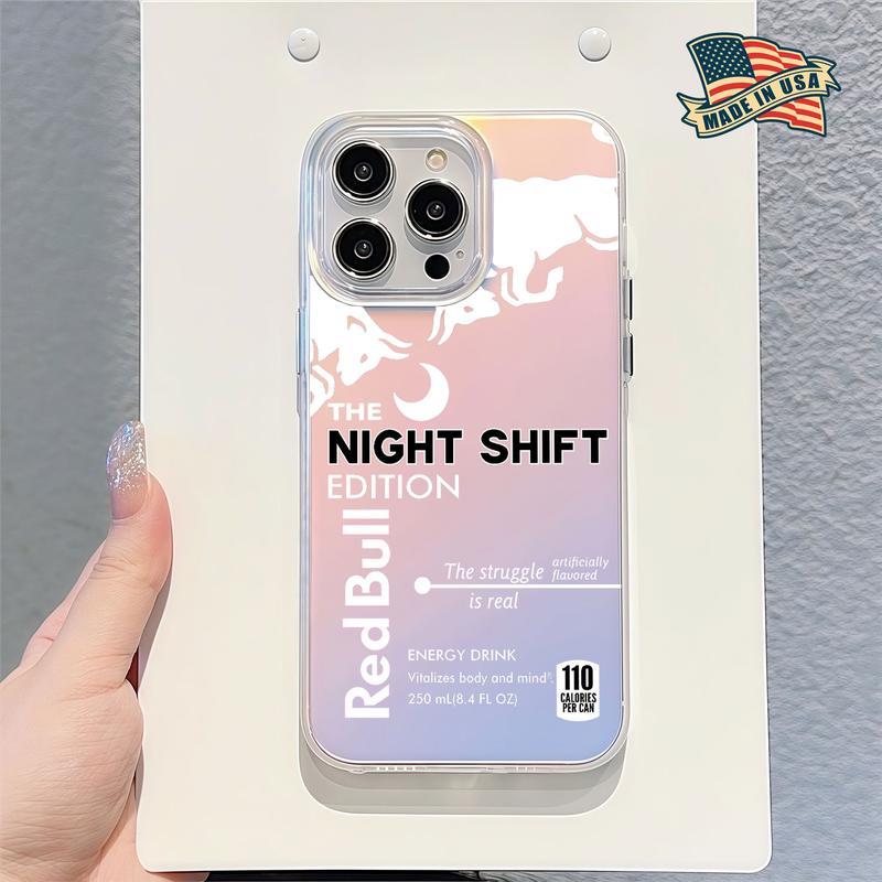 Red Bull Night Shift Edition Color-Changing Protective Case for iPhone ...