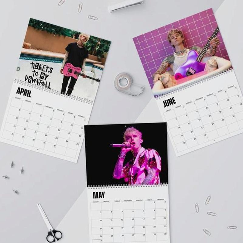 Machine Gun Kelly 2026 Calendar, Mgk Calendar, Mgk Tour, Lost Americana ...