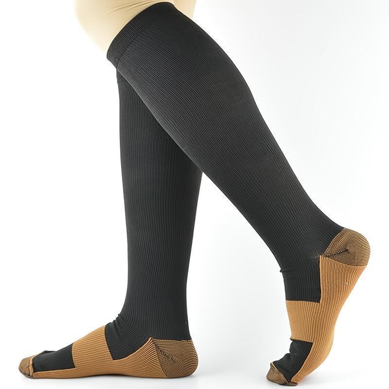 10 Pairs of Copper Compression Socks for Women and Men, Promote Blood ...