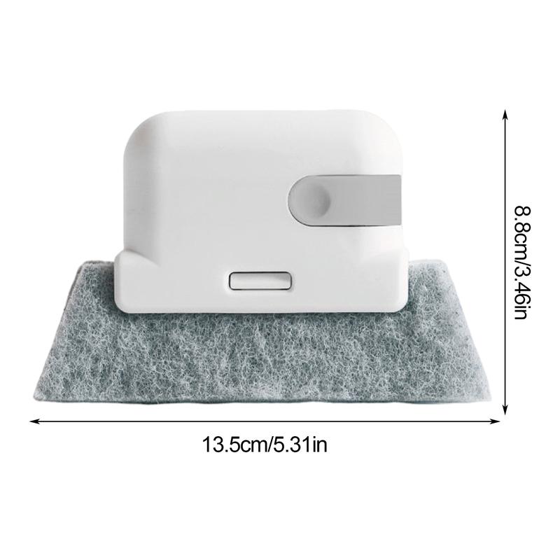 4Pcs 2 in 1 Cleaning Brush Set Detachable Window Track Cleaner with ...