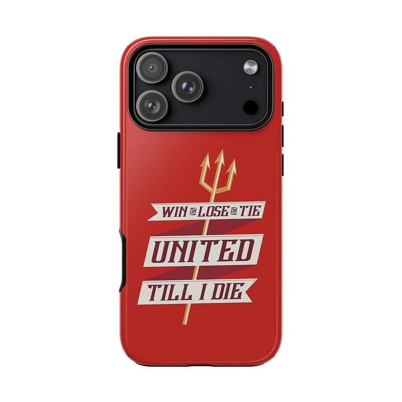 Man Utd Red Seven Legends Phone Case | Beckham, Ronaldo, Cantona ...