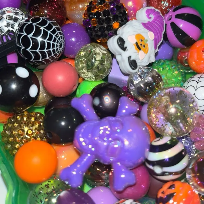 Spooky, Scary Gnomes and Things - Halloween Bead Mix with Colorful ...