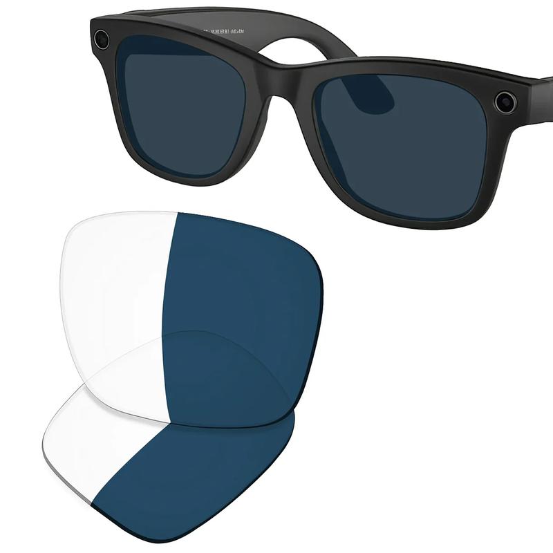 Replacement Lens for Ray-Ban Meta AI Wayfarer GEN2 RW4012 (50 mm ...