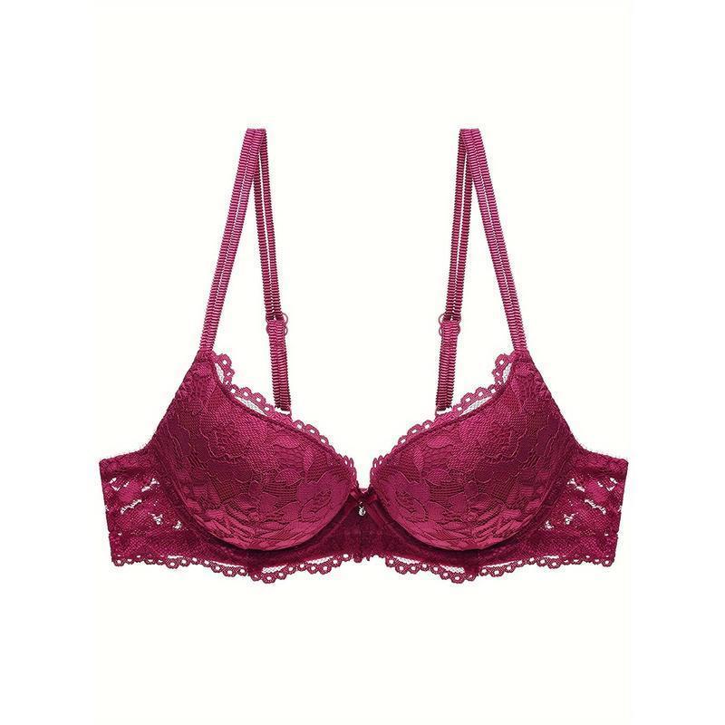 Luxurious Comfort Bra - Double Strap, Thick Cup, Push-Up, Breathable ...