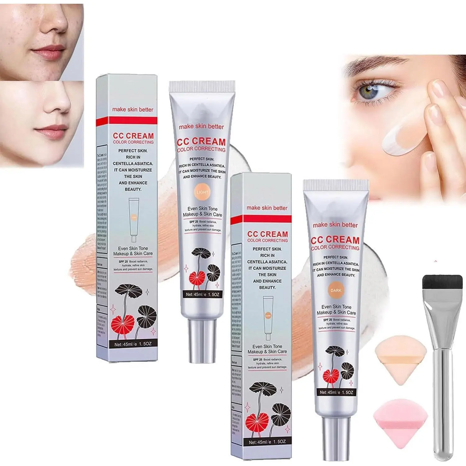 CC Cream, Color Changing CC Cream, CC Cream Color Correcting ...